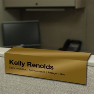 Custom Cubicle Name Plates & Signs - NapNameplates