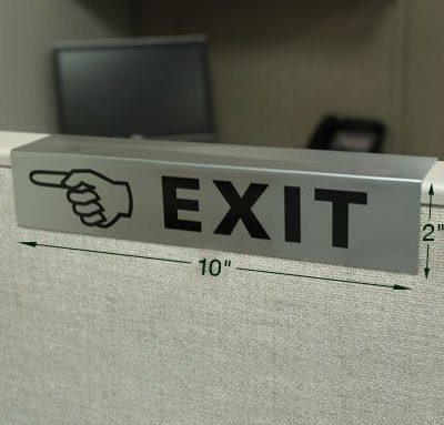 Custom Cubicle Signs - NapNameplates