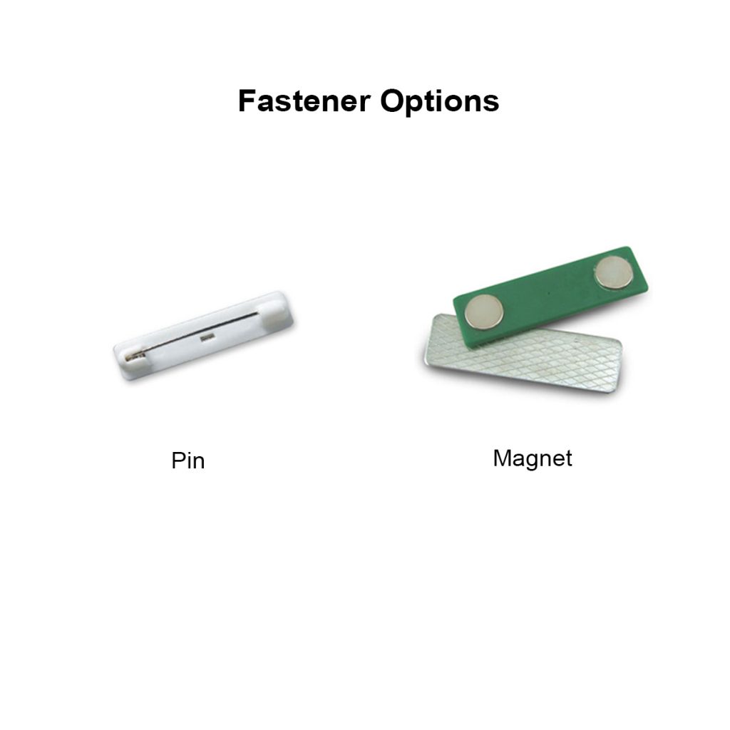 Large Custom Metal Name Badges with Logos - NapNameplates.com