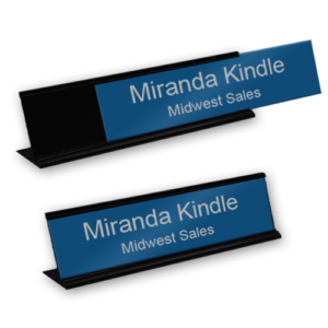 Desktop Office Nameplate Holders – NapNameplates.com