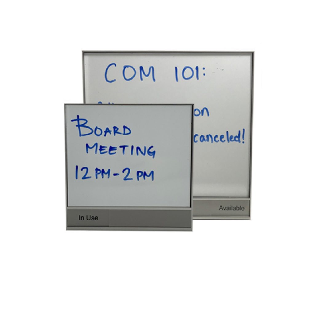 Combo Cubicle Name Plate Sign Holder & Whiteboard - Nap Nameplates
