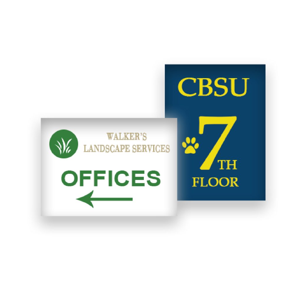 Custom Office Signs for Doors & Walls - NapNameplates.com