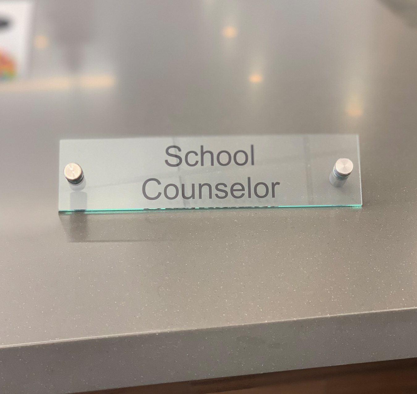 Guidance Counselor Sign