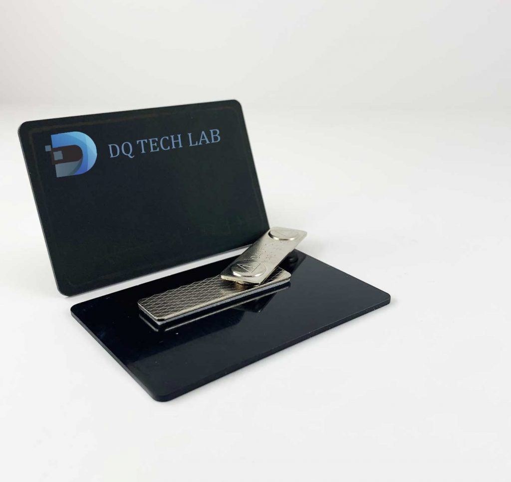 Large Chalkboard Name Badges with Logos 3x2 - NapNameplates.com