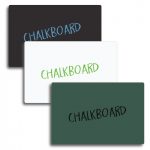 Large Chalkboard Name Badges Write-On, Reuse - NapNameplates.com