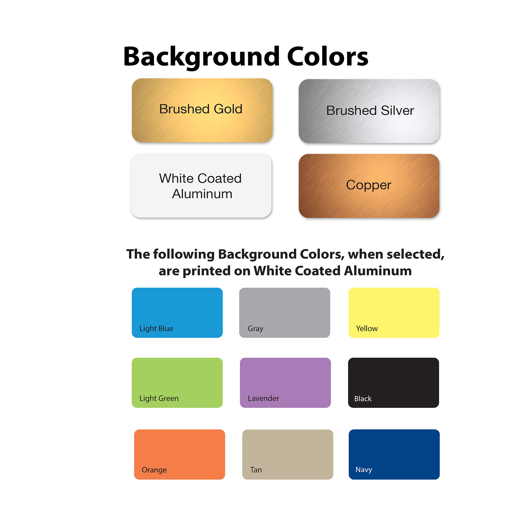 Large, Custom Slider Signs for Doors with Custom Text - Nap Nameplates