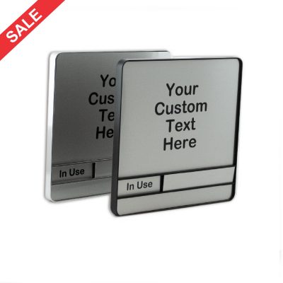Custom Slider Signs for Offices with Text and Graphics - Nap Nameplates