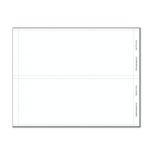 Printable Paper Name Plates, Blank Perforated in Several Sizes ...