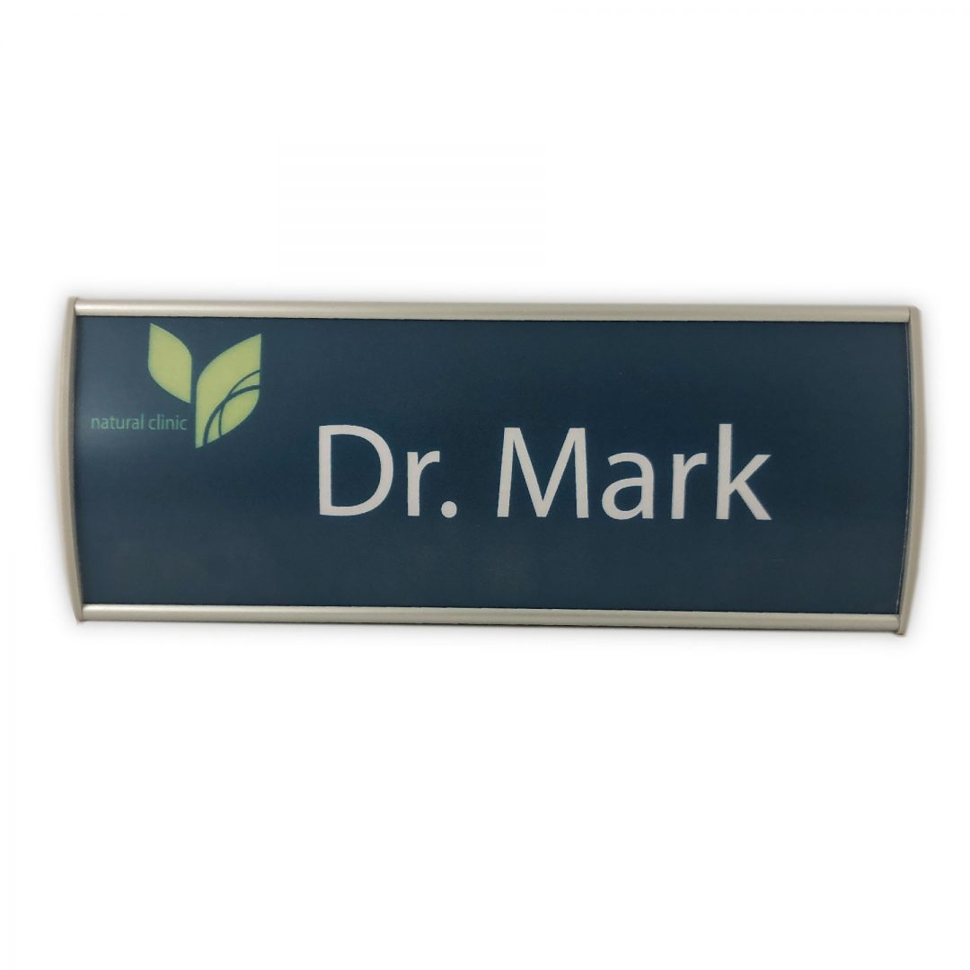 8" Office Nameplate Holders for Doors or Walls – NapNameplates.com