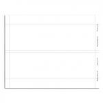 Printable Paper Name Plates, Blank Perforated in Several Sizes ...