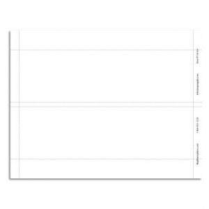 Printable Paper Name Plates, Blank Perforated in Several Sizes ...